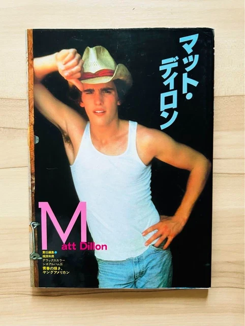 MATT DILLON SUPER Idol Japanese Vintage Movie Photo Book £31.95 ...