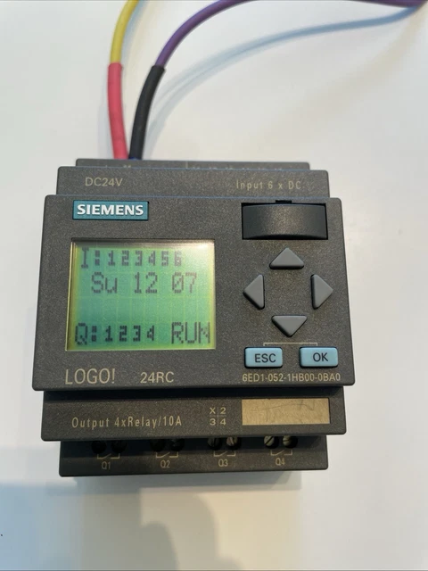 SIEMENS LOGO! 24RC 0BA0 24VDC EUR 39,00 - PicClick DE