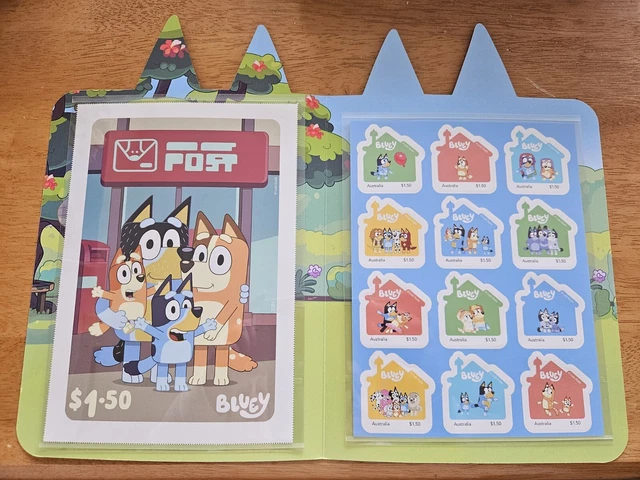 BLUEY 2024 STAMP Set, Complete, New $49.00 - PicClick AU