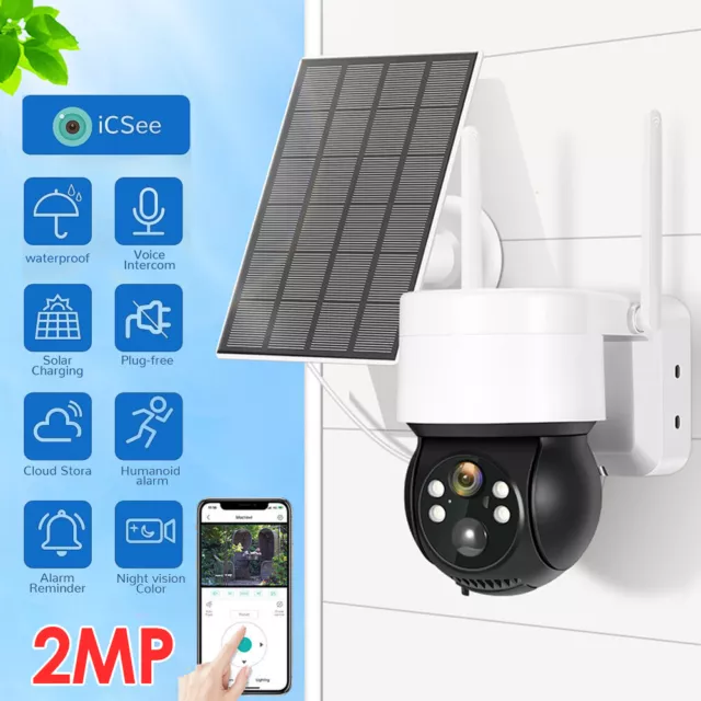 SOLAR SECURITY IP Camera Battery Powered Outdoor Wireless WiFi CCTV PTZ ... SOLAR SECURITY IP Camera Battery Powered Outdoor Wireless WiFi CCTV PTZ ...