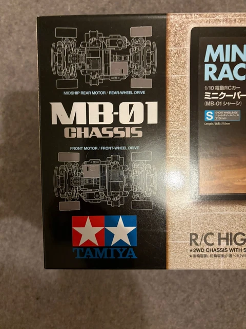 TAMIYA RC 58747 Mini Cooper Racing (MB-01) 1:10 RC Assembly Kit £109.90 ...