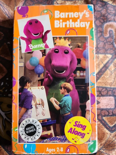 BARNEY - BARNEYS Birthday (VHS, 1992) £4.02 - PicClick UK