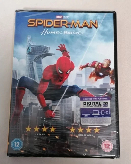 DVD - *NEW / Sealed* Marvel MCU Spider-Man Homecoming Tom Holland PAL UK R2 £3.00 - PicClick UK