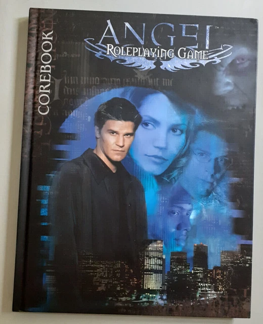 ANGEL ROLEPLAYING GAME RPG corebook eden studios 2003 Unisystem C J ...