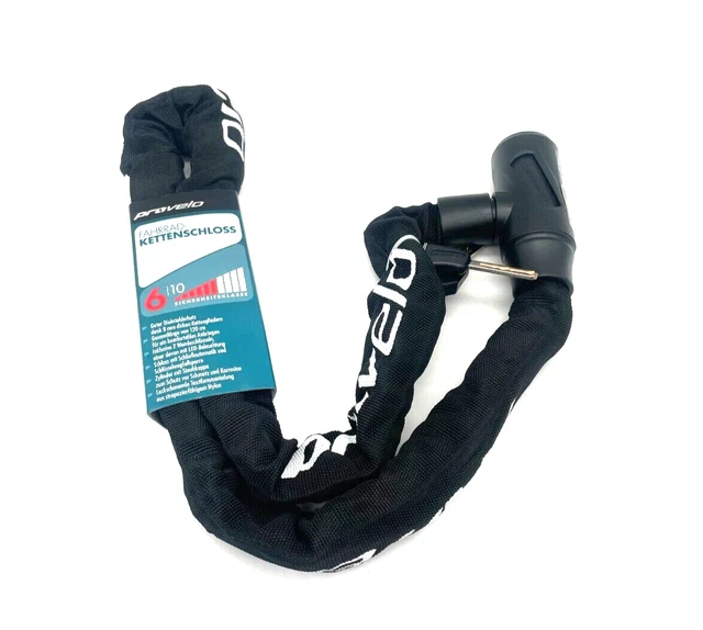 PROVELO FAHRRADSCHLOSS KETTENSCHLOSS Schloss Fahrrad E-Bike 1000784 Neu ...