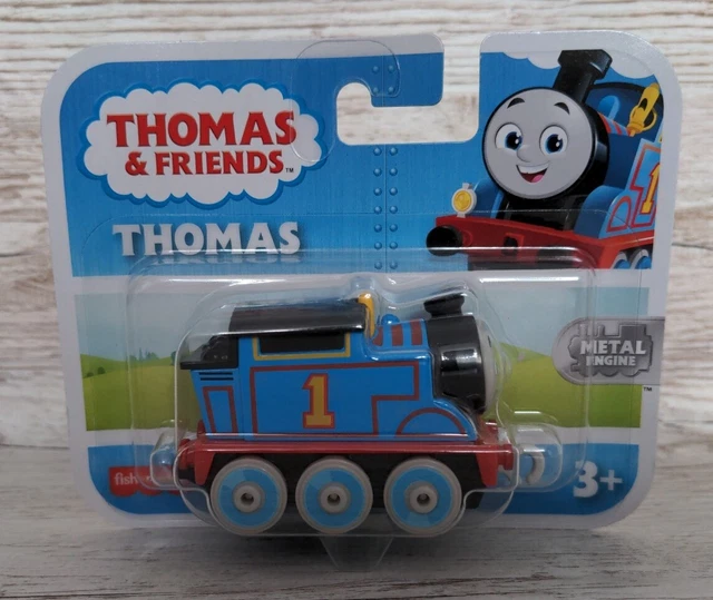 FISHER-PRICE THOMAS & Friends 3" Thomas die-cast Push-Along Toy Train ...