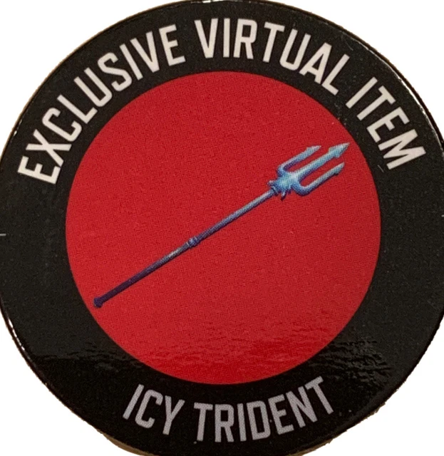 ROBLOX SERIES 11 Icy Trident Blue Avatar Back Accessory *CODE ONLY ...