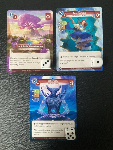 3X CARTE RARE ALTERED Tcg - Spindle Dorothy Sakarabru - BTG KS EN Bravos EUR 8,90 - PicClick FR