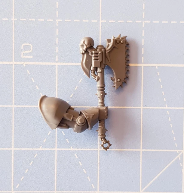 CHAOS SPACE MARINES Power Axe Warhammer 40k £1.60 - PicClick UK