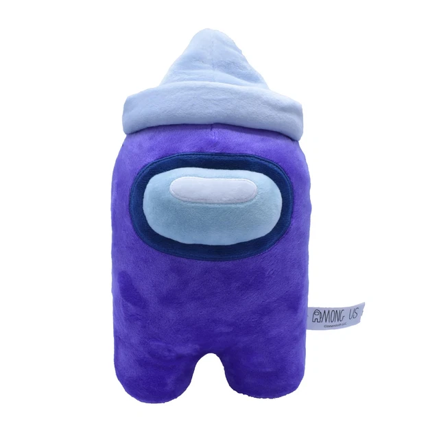 AMONG US 17.8CM Peluche Violet Crewmate Avec / Papier Chapeau EUR 17,86 ...