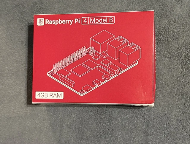 RASPBERRY PI 4B 4GB RAM Computer - BRAND NEW/SEALED - FREE SHIPPING $79 ...