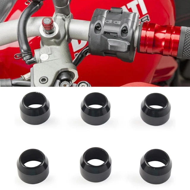 MOTORCYCLE VENT VALVE Cover Kit for Ducati Monster Hyperstrada New £10. ...