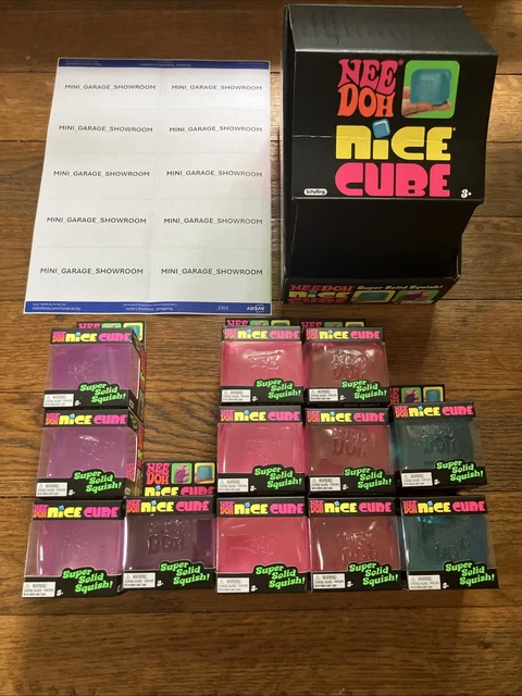 NEW 2026 NEE Doh Nice Cube - 5 Colors WITH display box LOT OF 12 $278. ...