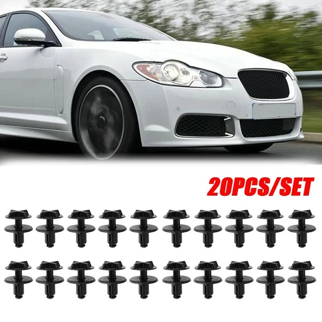 30) INSTALLATION FACILE pour Jaguar XJ XF jeu de clips moteur 20 pi ...