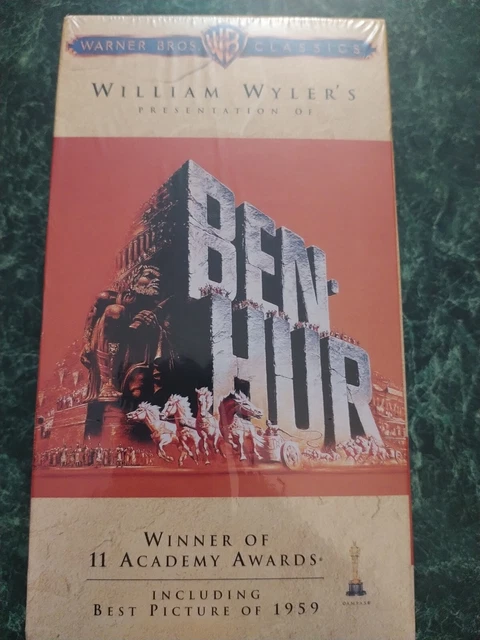BEN-HUR VHS SEALED 2 tape set with Charlton Heston £9.55 - PicClick UK