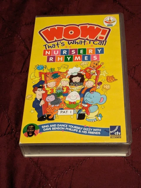 WOW! THAT'S WHAT I Call Nursery Rhymes - Dave Benson Phillips - Vhs ...