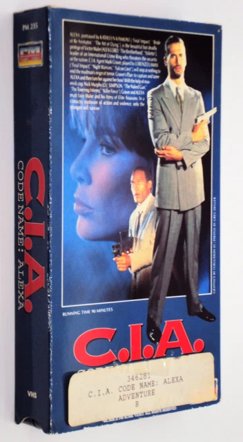CIA CODENAME ALEXA VHS 1992 Kathleen Kinmont Lorenzo Lamas vs Criminal ...