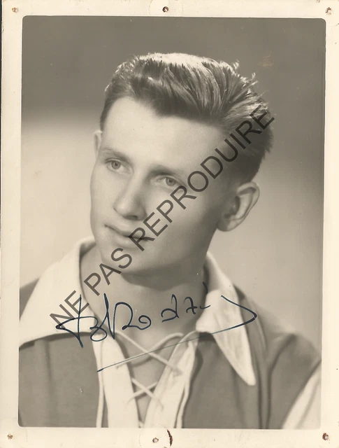 ANCIEN PHOTO FOOTBALL. Bruno Rodzik (Stade de Reims, Equipe de France ...