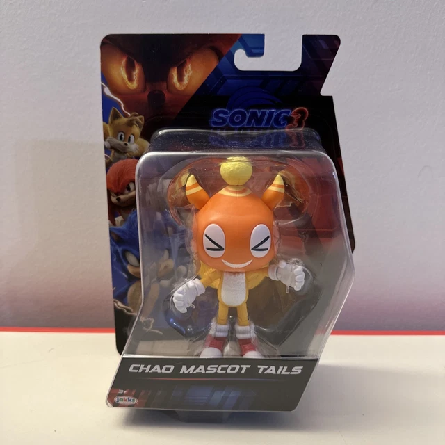 SONIC THE HEDGEHOG 3 Movie 5 inch Tails Action Figure 20 Chao Mascot £ ...