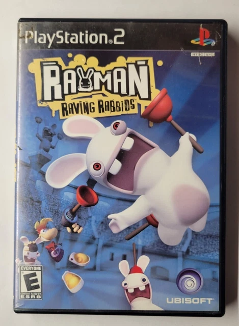 RAYMAN RAVING RABBIDS (Sony PlayStation 2 PS2, 2006) Complete CIB ...