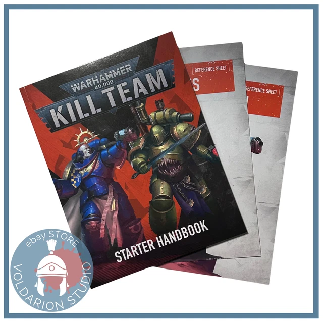 KILL TEAM STARTER Set 2024 - Starter Handbook & Reference Sheets ...