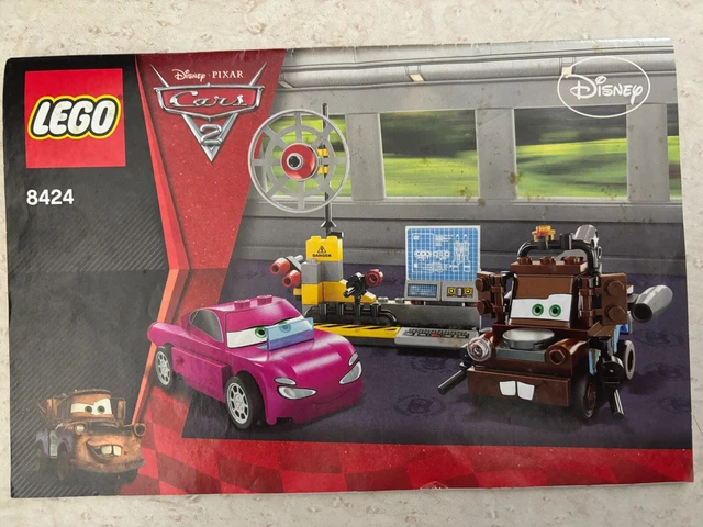 LEGO DISNEY PIXAR Cars 8424 Mater's Spy Zone 100% Complete with ...