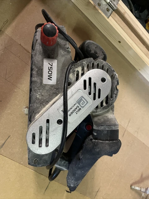 PERFORMANCE POWER BELT Sander 75 Mm Wide Working Order £16.00 - PicClick UK