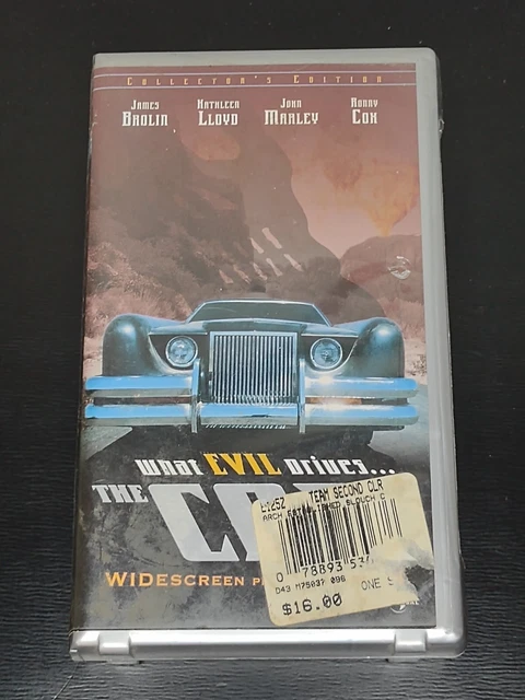 THE CAR WIDESCREEN EDITION VHS VIDEO TAPE (1977) 1970'S HORROR ...