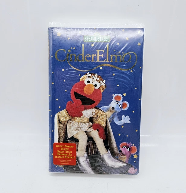 CINDERELMO VHS 2000 Sesame Street Clamshell Factory Sealed New £12.20 ...