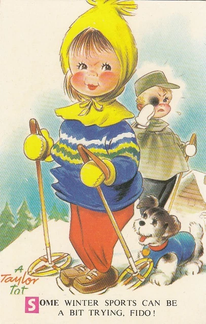 VINTAGE BAMFORTH COMIC Postcard Taylor Tots Series K261 Unposted. £0.70 - PicClick UK