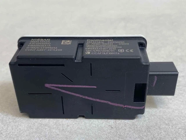 ANTI THEFT KEYLESS ENTRY CONTROL MODULE Fits 2013 INFINITI JX35 $39.69 ...