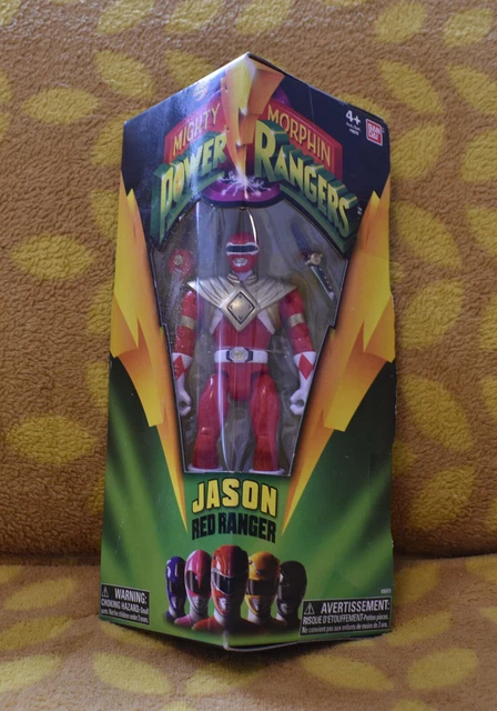 LEGACY MIGHTY MORPHIN Power Ranger Jason the Red Ranger figure Bandai ...
