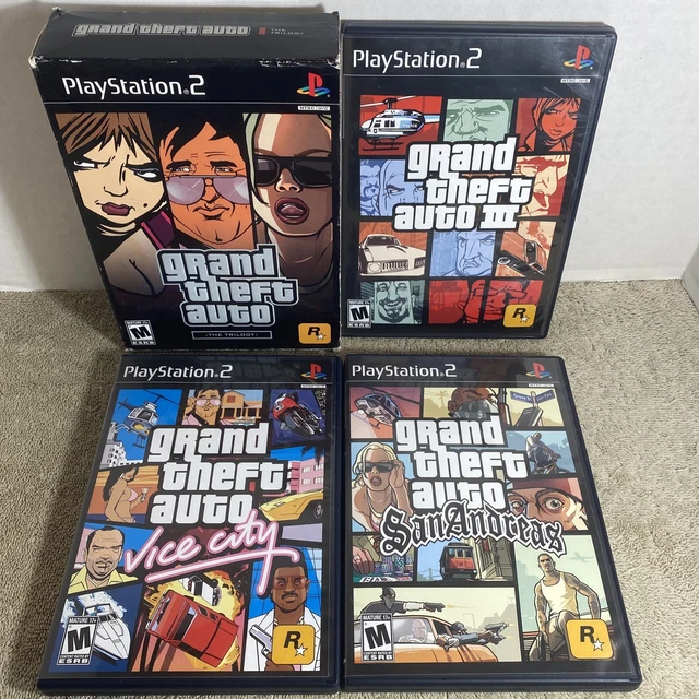 GRAND THEFT AUTO: The Trilogy, 2004, PS2 Playstation 2 - CIB tous ...