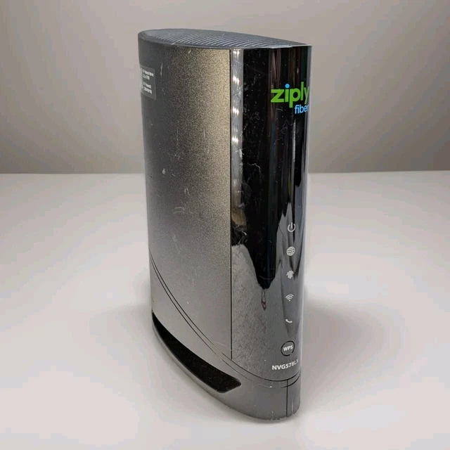 ARRIS NVG578HLX ZIPLY Fiber GPON Gateway WiFi 6 Wireless Router NO Cord ...