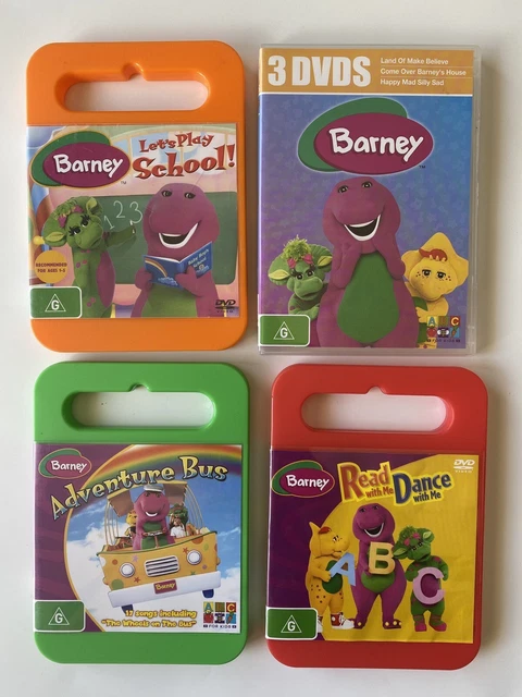BARNEY DVD BUNDLE (6 Discs) PAL Region 4 Kids Purple Dinosaur TV Series ...