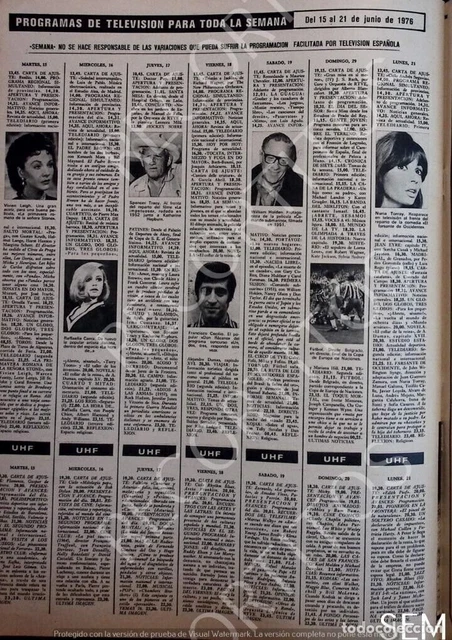 CLIPS 1896 RAFFAELLA CARRA PACO CECILIO NURIATORRAY WILLIAM HOLDEN ...