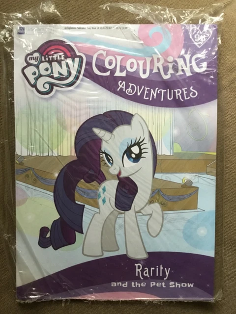 MY LITTLE PONY Colouring Adventures Magazine #98 - Rarity And The Pet ...