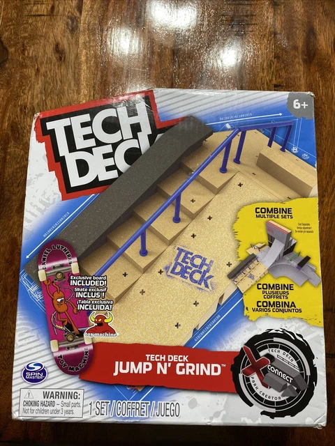 TECH DECK JUMP N Grind X-Connect Park Creator Customizable Buildable ...