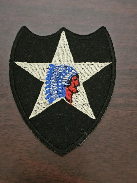 WWII 1950S US Army 2nd Infantry Division Japanese Made Combat Side ...