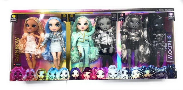 RAINBOW HIGH SHADOW High Fashion Doll Set 6-Pack - Brand New - Damaged ...