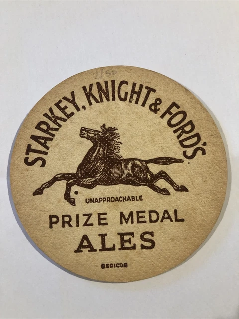 STARKEY, KNIGHT & Ford’s Brewery Beer Mat cat.2 1950 (2.1) EUR 4,67 ...