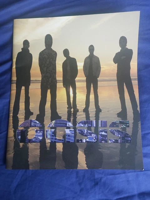 OASIS WORLD TOUR Programme 2000 Mint Condition £16.13 - PicClick UK