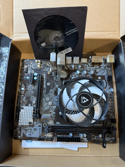 MSI A320M-A PRO Max + Ryzen 5 3600 6 Core Processor £89.00 - PicClick UK