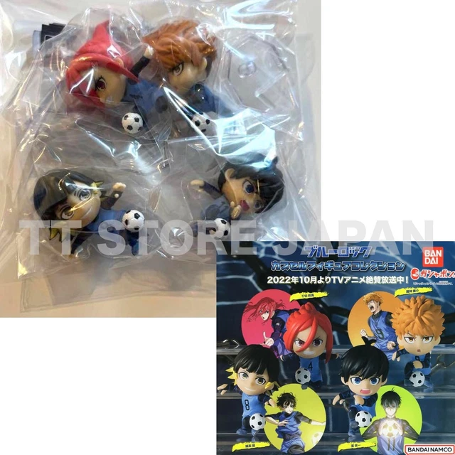 BLUE LOCK CAPSULE Figure Collection All 4 Types Complete Set BANDAI ...