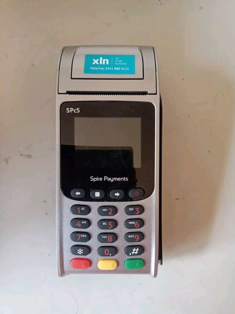 SPIRE PAYMENTS CARD Reader Machine Untested See Description Free ...