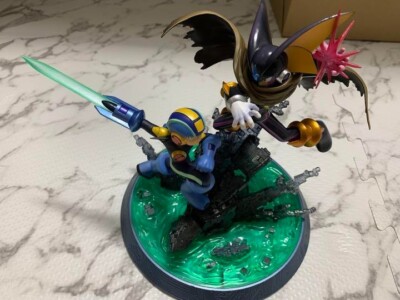 GAME CHARACTERS COLLECTION DX Rockman EXE Rockman vs Forte Figure ...