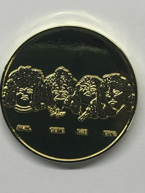 KISS COIN RARE Merchandise For Australian Tour 1980 £11.21 - PicClick UK