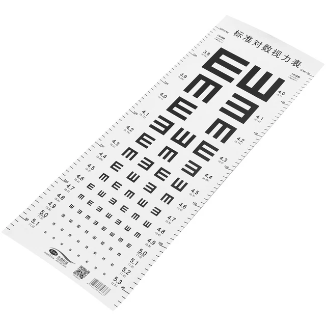 VISUAL EYE EXAM Chart Eye Chart Wall Decals Kids Hanging Pictures £6.04 ...
