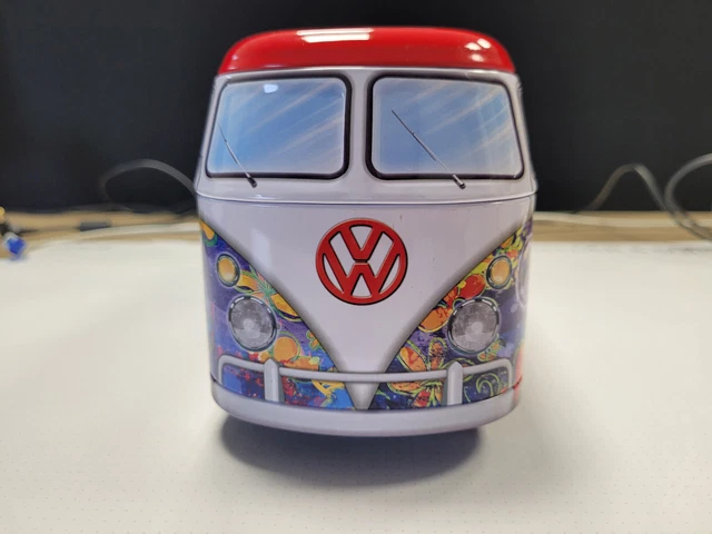 VW WAVE HOPPER Bus Puzzle mit Dose 550 Teile Euro Graphics mit Poster ...