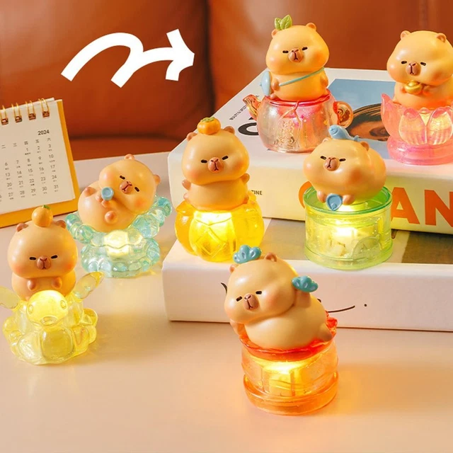 LEISURE CAPYBARA ORNAMENTS Good Luck Capybara Peripheral Capybara Blind ...